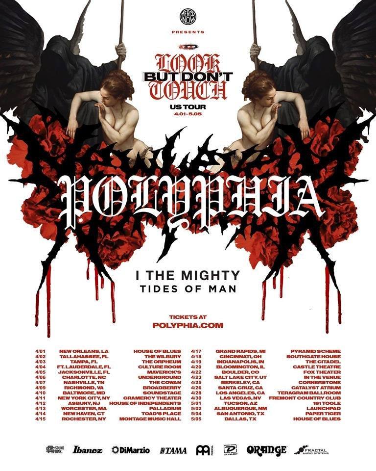 Polyphia Announce "Look But Don't Touch" US Tour 2019 - Everything Is Noise