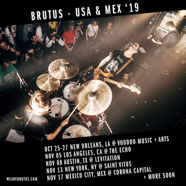 Brutus Bulk out Their Europe and American Tour - Everything Is Noise