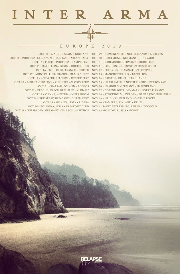 Inter Arma Are Taking Over Europe with Their New Tour! - Everything Is ...
