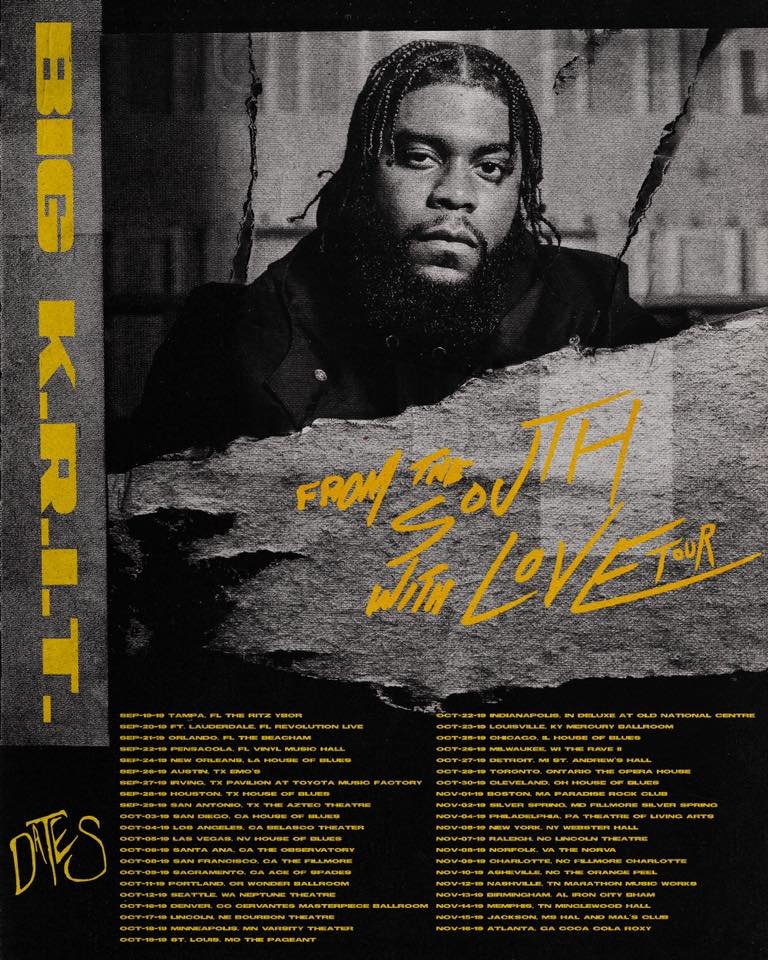 Big K.R.I.T. Announces Fall Tour To Support New Album "K.R.I.T. Iz Here ...